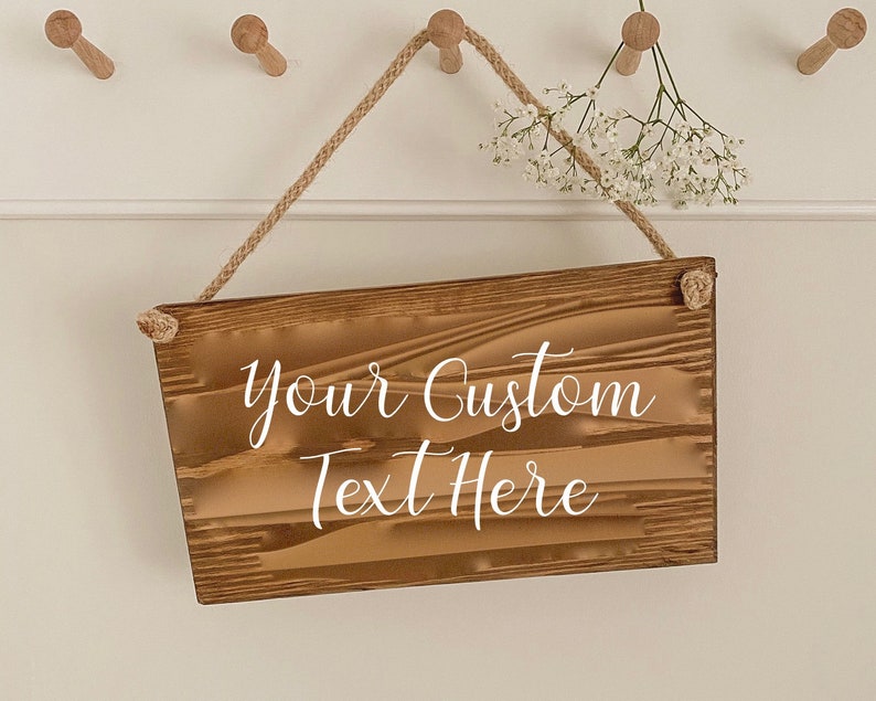 Wooden Custom Quote Sign Wooden Quote Plaque Custom Quote | Etsy UK