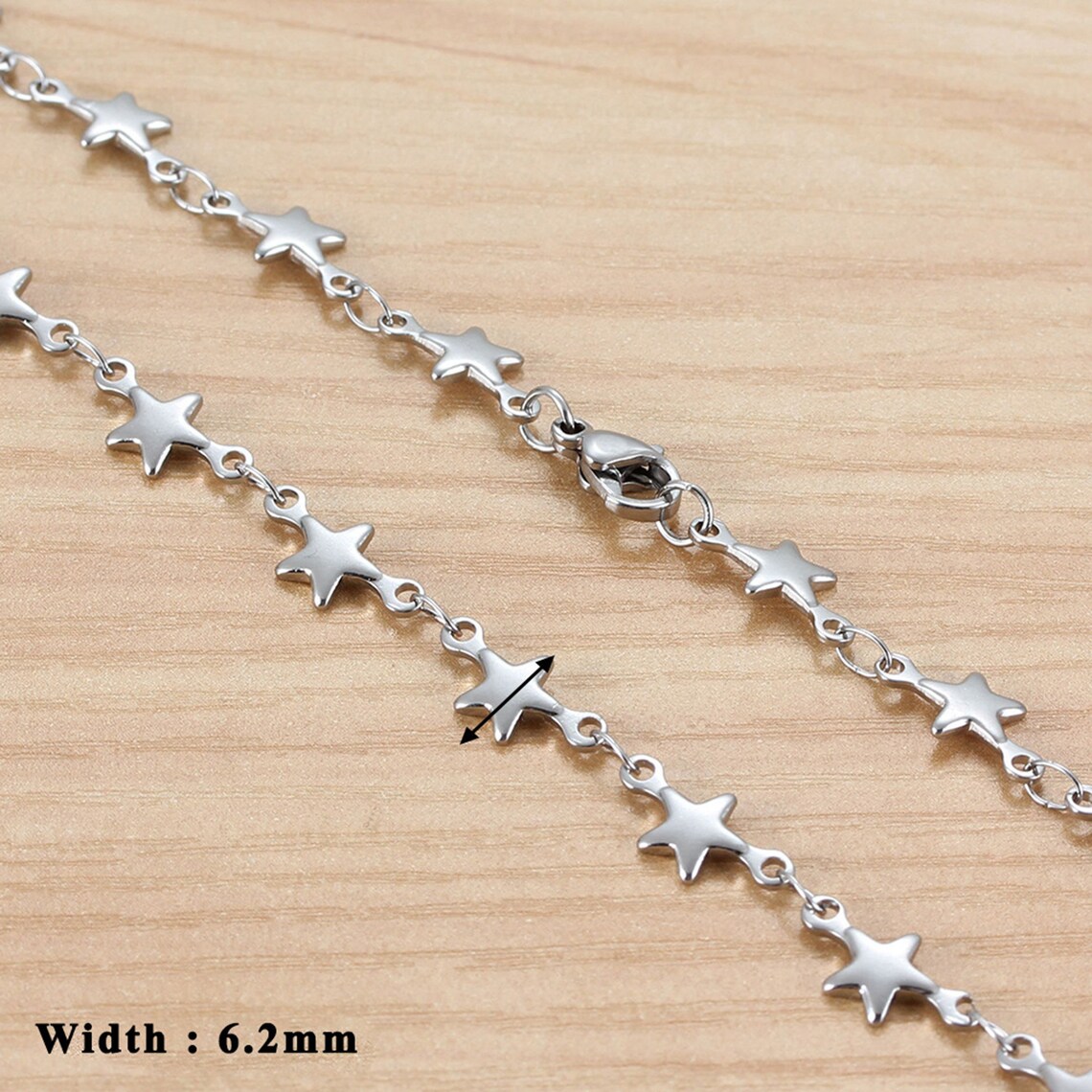 6 to 35 inch Stainless Steel Pentagon Shaped Chains Link | Etsy