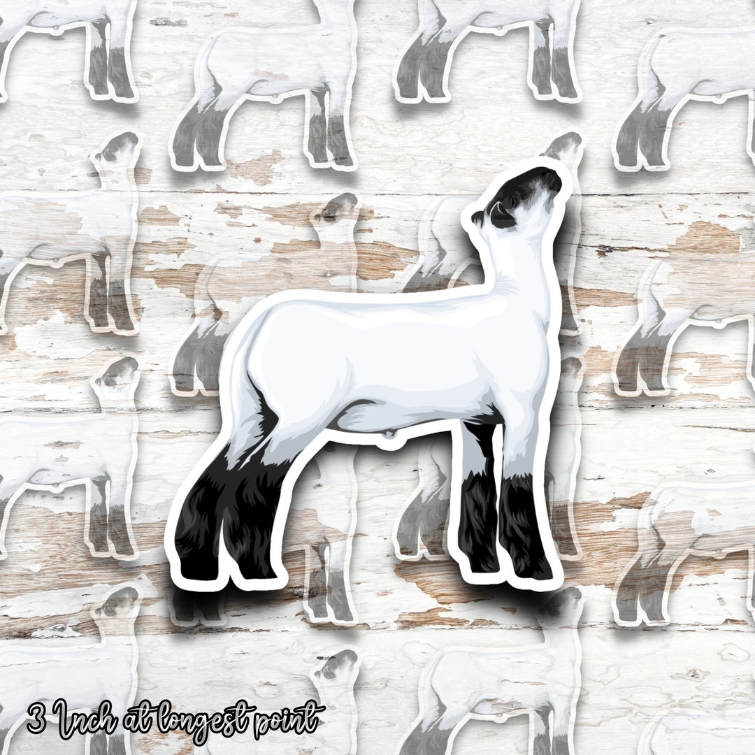 Realistic Lamb Sticker - Etsy