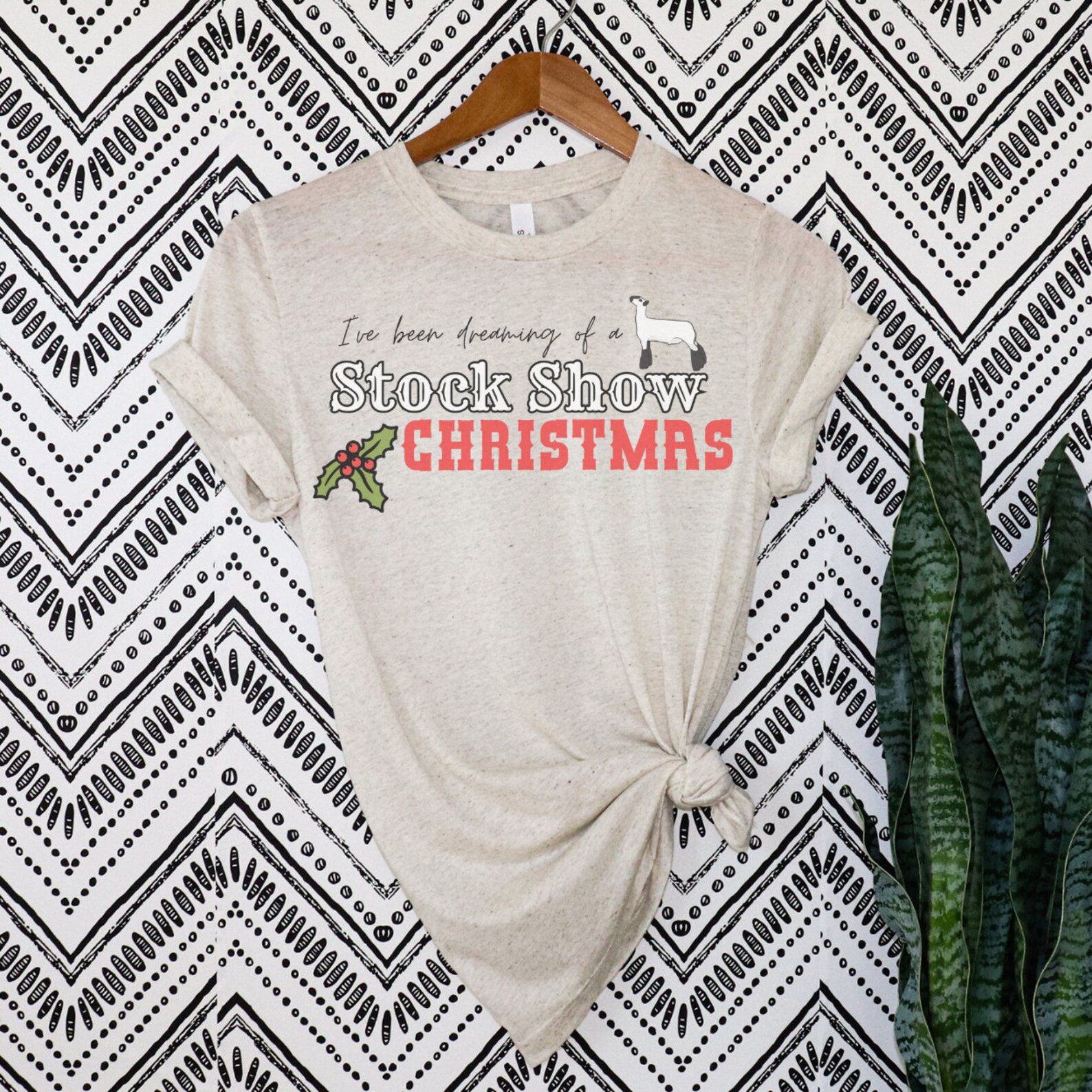 Stock Show Christmas Lamb Shirt - Etsy
