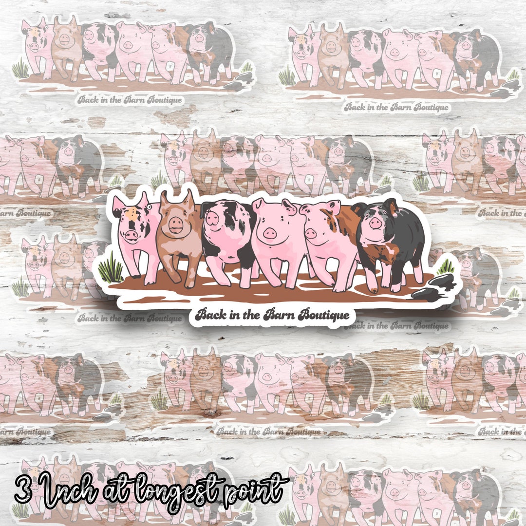 CPS Grand Drive Pig Sticker - Etsy