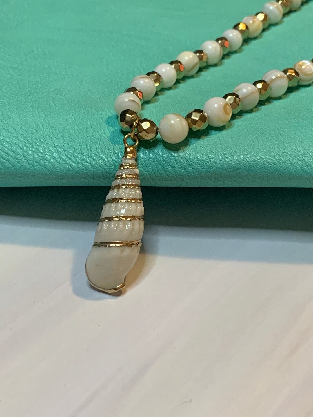 Women's Spiral Shell Necklace - Etsy
