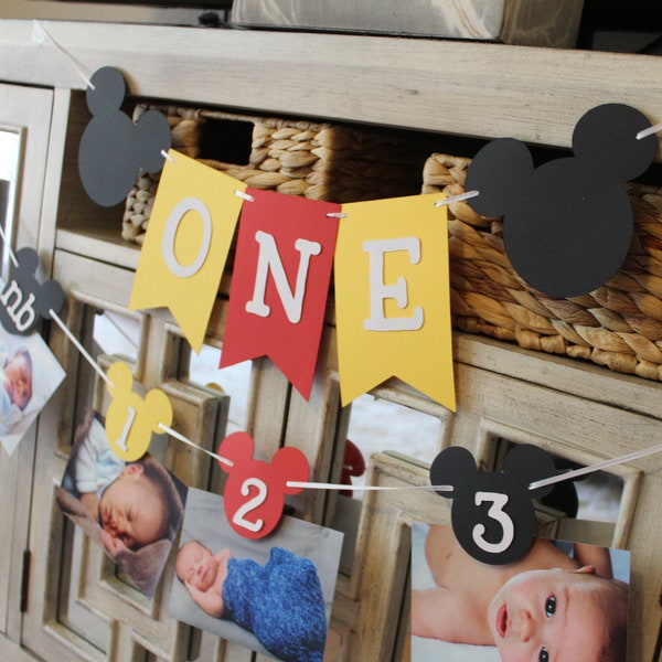 Mickey Mouse Banner - Etsy