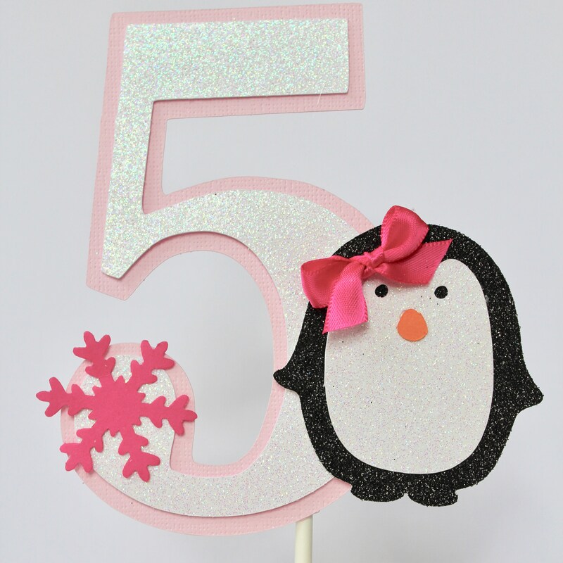 Penguin Cake Topper - Etsy