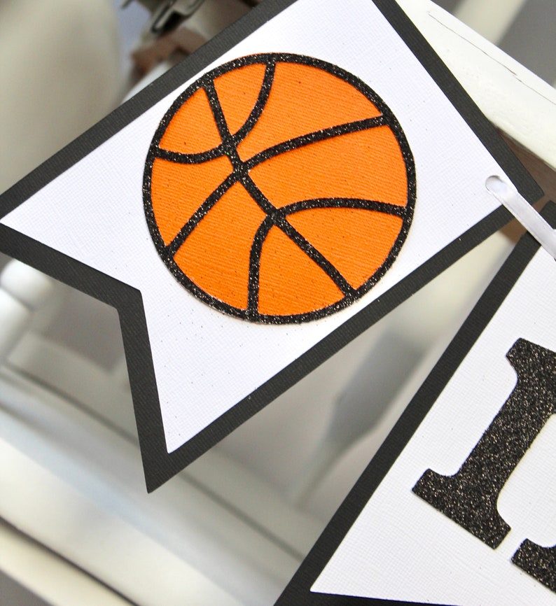 Basketball Birthday Banner Basketball Birthday Decorations | Etsy