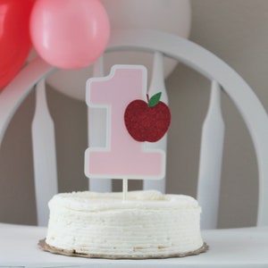 Apple Birthday Decorations, Apple Banner, Apple of My Eye Birthday ...
