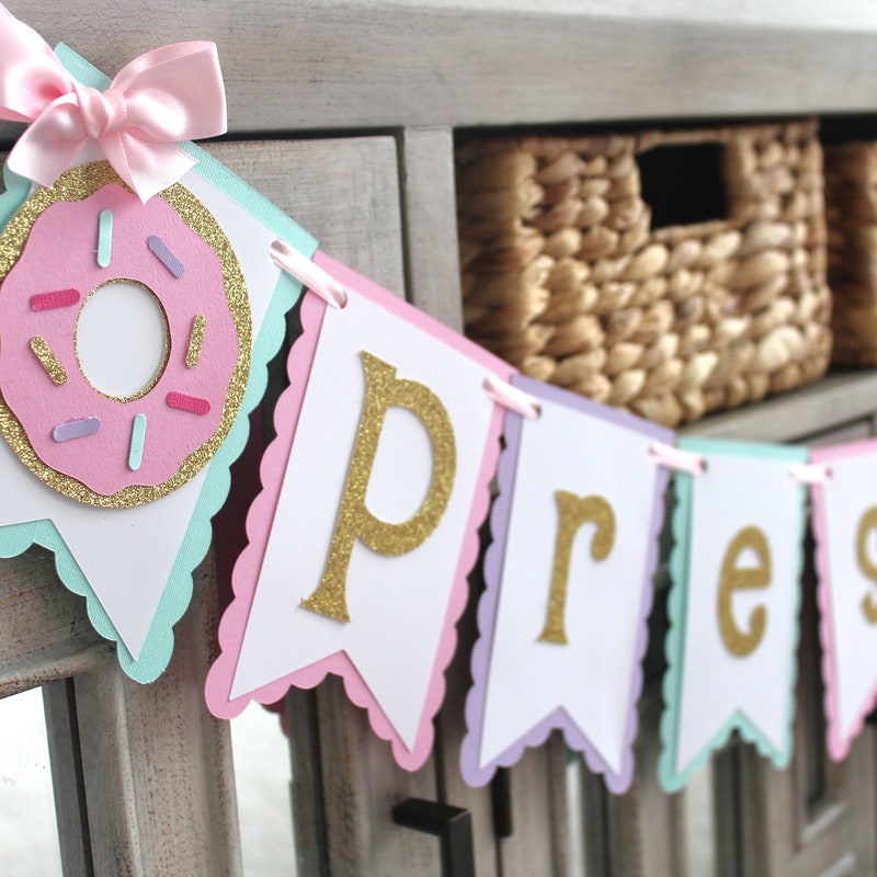 Donut Banner - Etsy