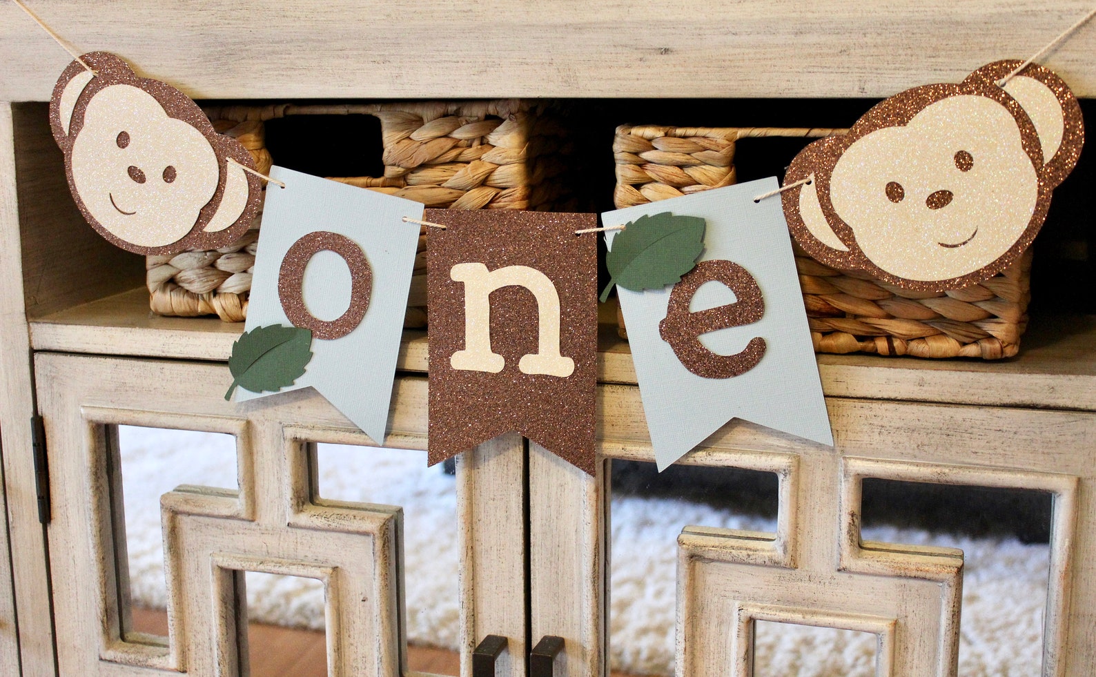 Monkey Birthday Party Monkey Birthday Decorations Monkey | Etsy