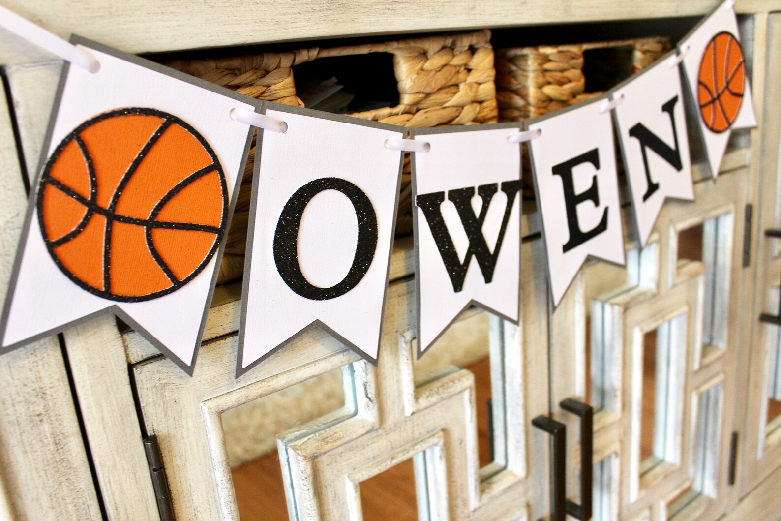 Basketball Birthday Banner Basketball Birthday Decorations | Etsy