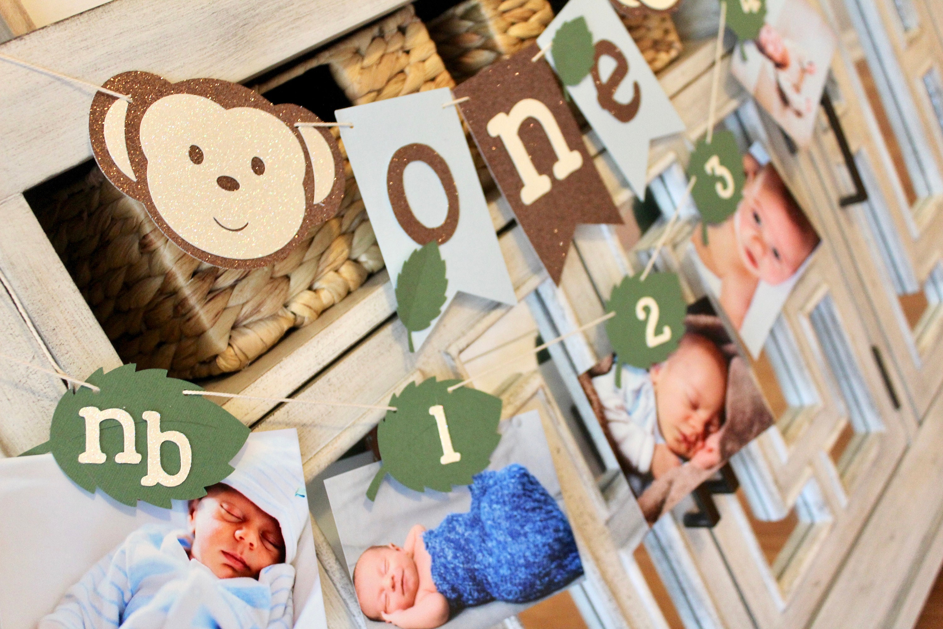 Monkey Birthday Party Monkey Birthday Decorations Monkey - Etsy