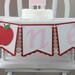 Apple Birthday Decorations, Apple Banner, Apple of My Eye Birthday ...
