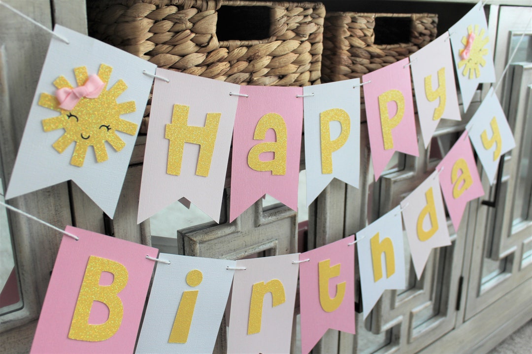 Sunshine Birthday Decorations Sunshine High Chair Banner You - Etsy