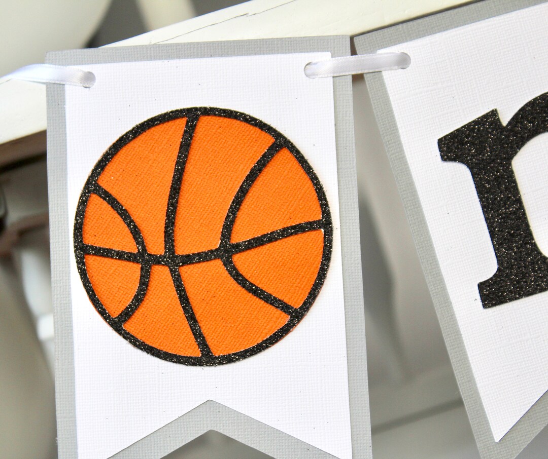 Basketball Birthday Banner, Basketball Birthday Decorations, Basketball ...