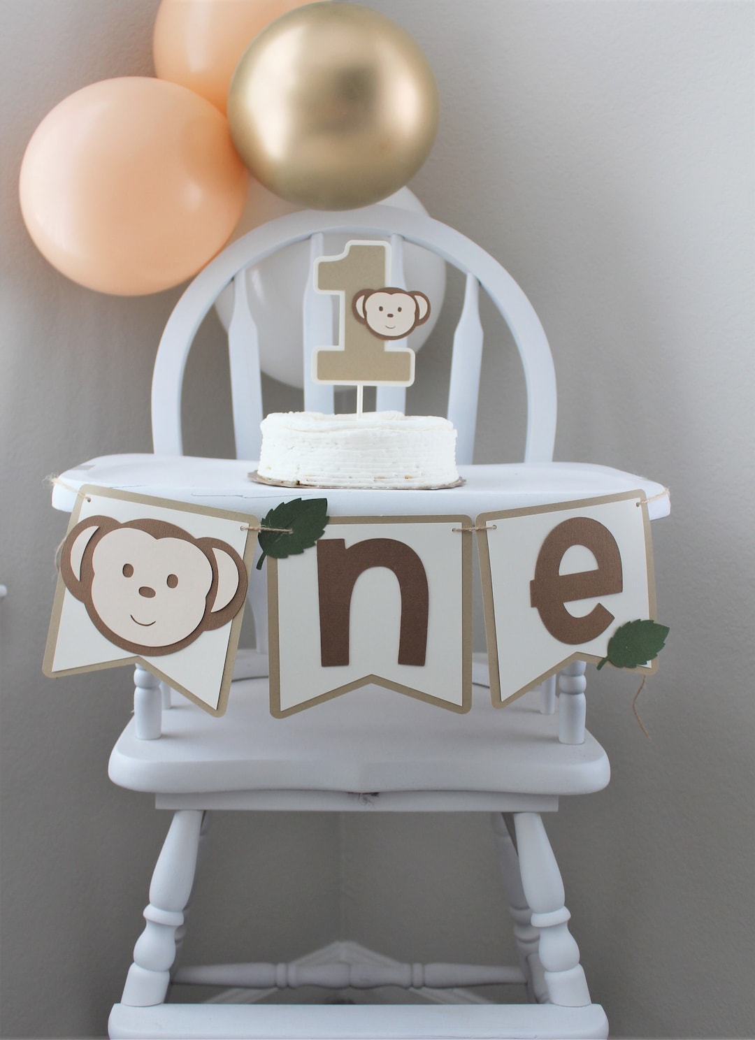 Monkey Birthday Party, Monkey Birthday Decorations, Monkey Birthday ...