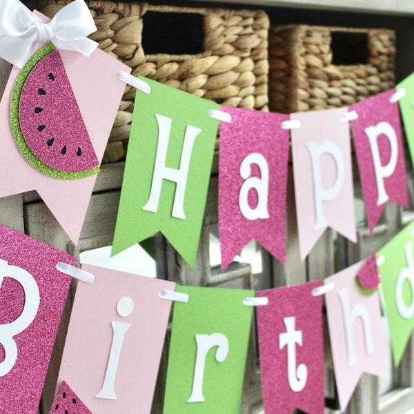 Watermelon Banner - Etsy