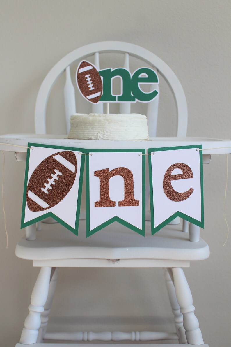 Football Birthday Banner Football Birthday Decorations - Etsy