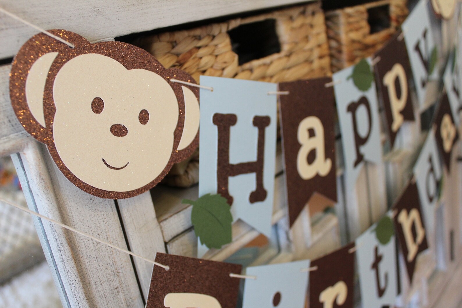 Monkey Birthday Party Monkey Birthday Decorations Monkey - Etsy