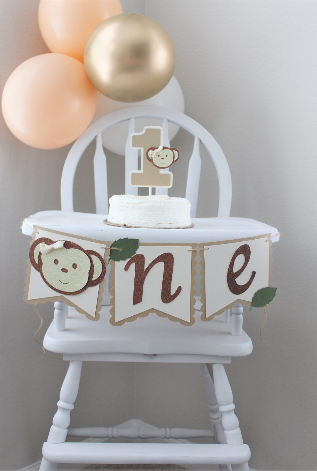 Monkey Birthday Party, Monkey Birthday Decorations, Monkey Birthday ...