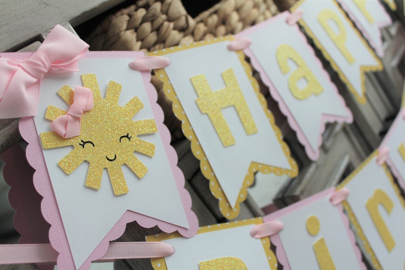 Sunshine Birthday Party Sunshine Banner Sunshine 1st - Etsy