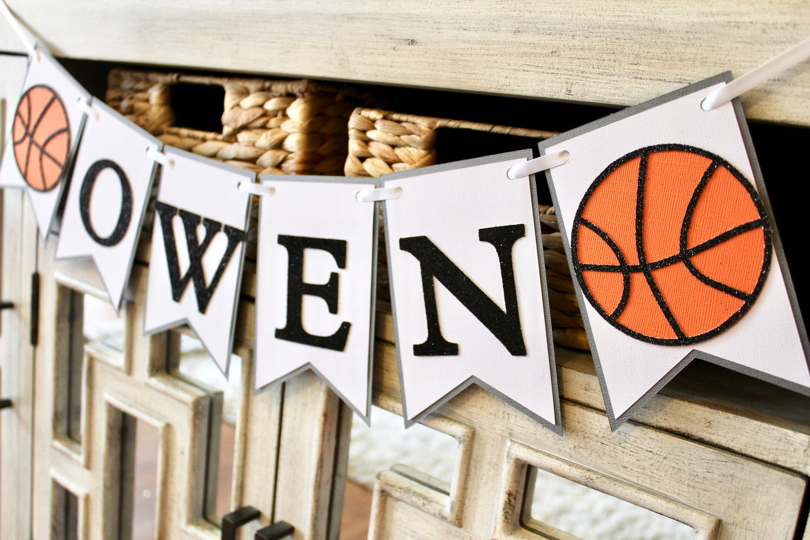 Basketball Birthday Banner Basketball Birthday Decorations | Etsy