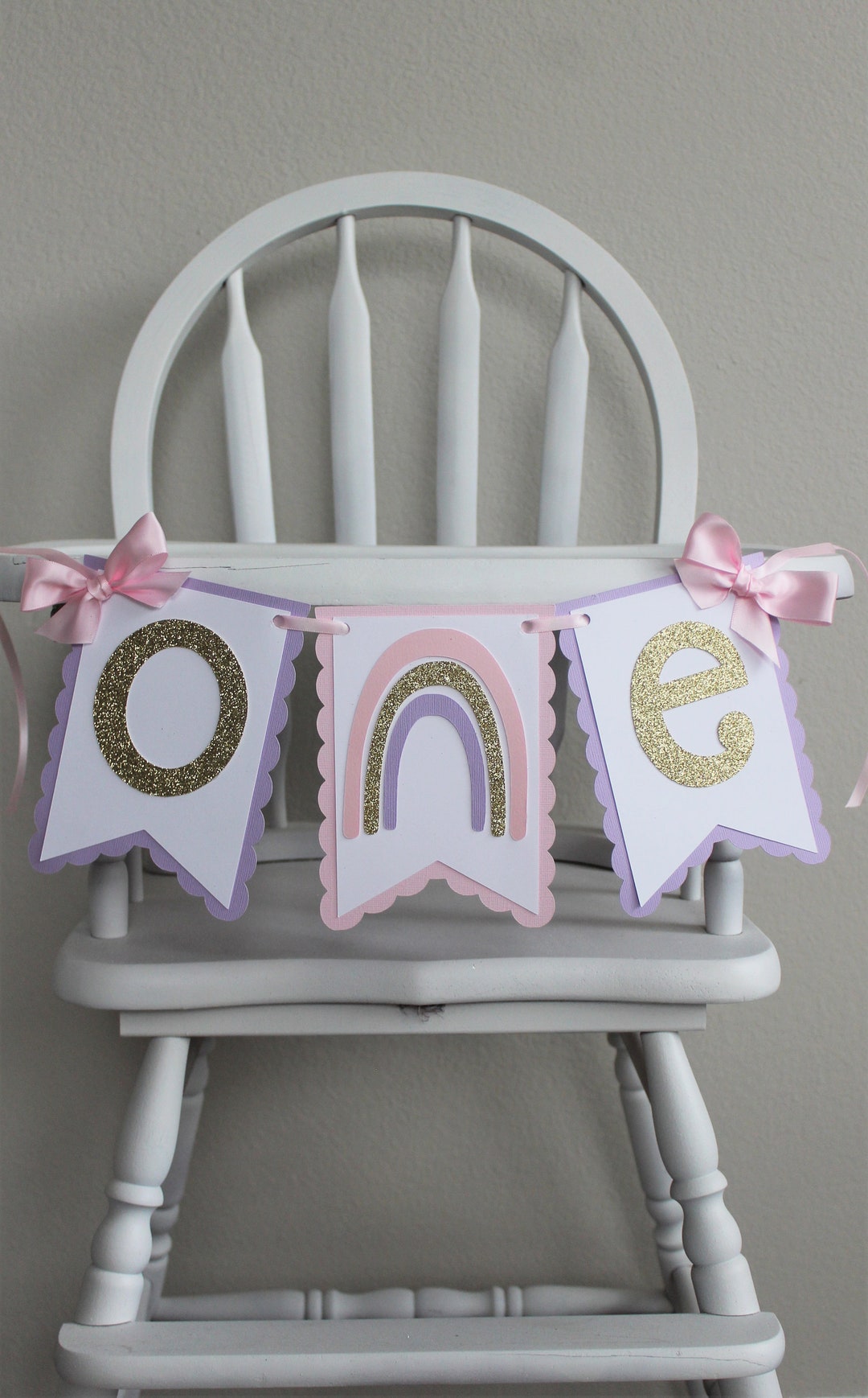 Rainbow Birthday, Rainbow Banner, Modern Rainbow Party, Rainbow ...