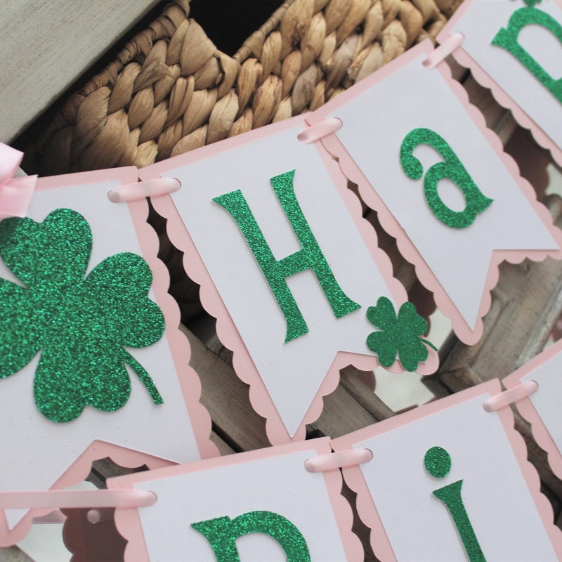 St Patricks Banner - Etsy