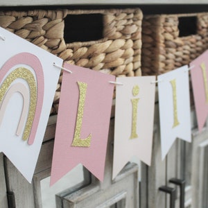 Rainbow Birthday, Rainbow Banner, Modern Rainbow Party, Rainbow ...