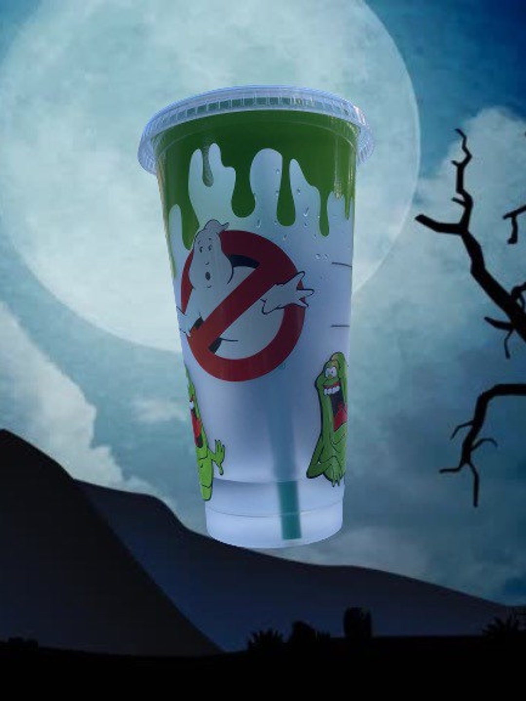 Ghostbusters Starbucks Cup Glow in the Dark Ghostbusters Cup - Etsy