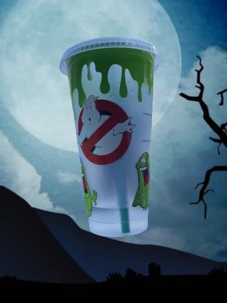 Ghostbusters Starbucks Cup Glow in the Dark Ghostbusters Cup - Etsy