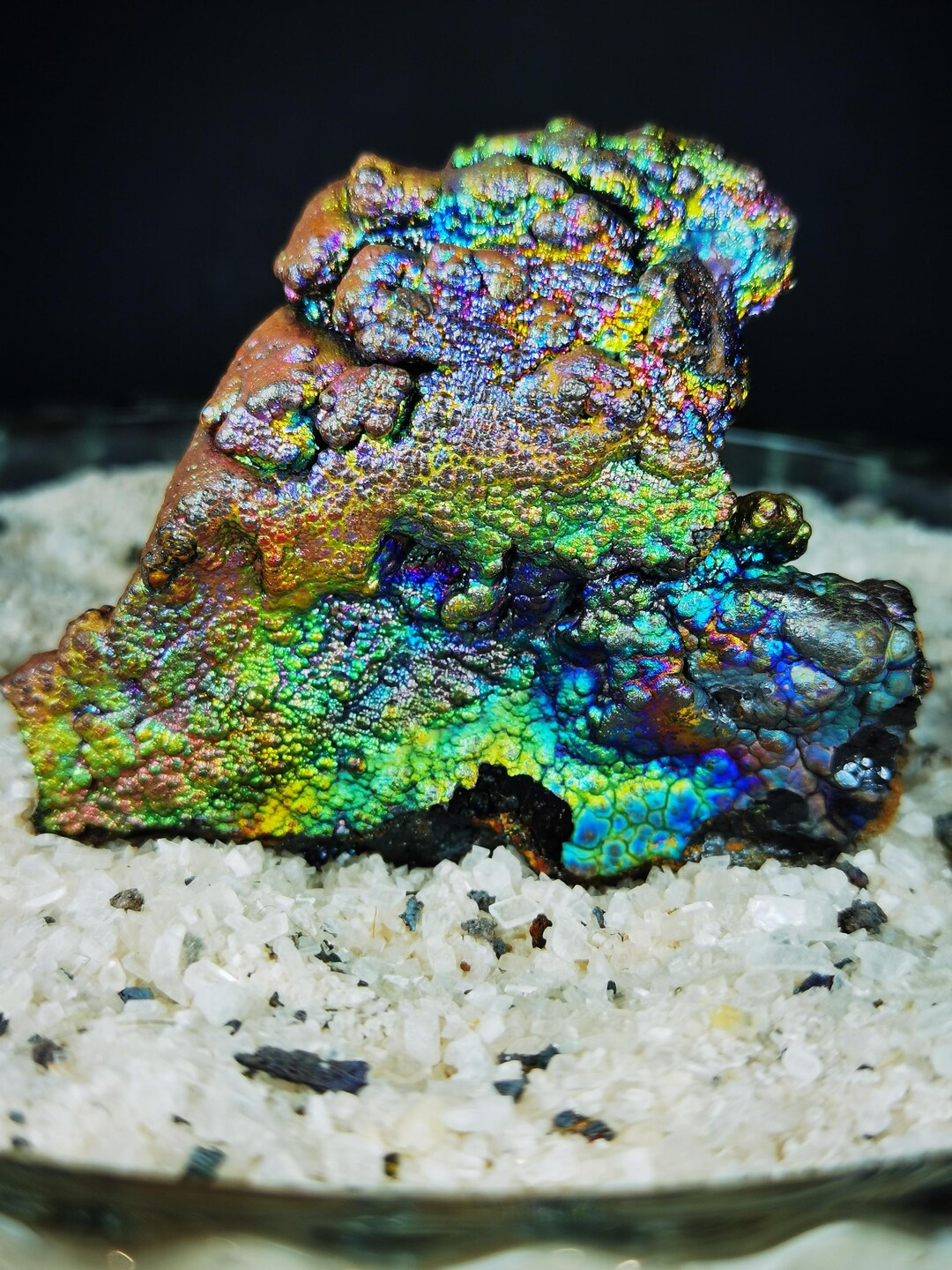 Iridescent Goethite Turgite Specimen: 80g Natural Hematite Stone - Etsy
