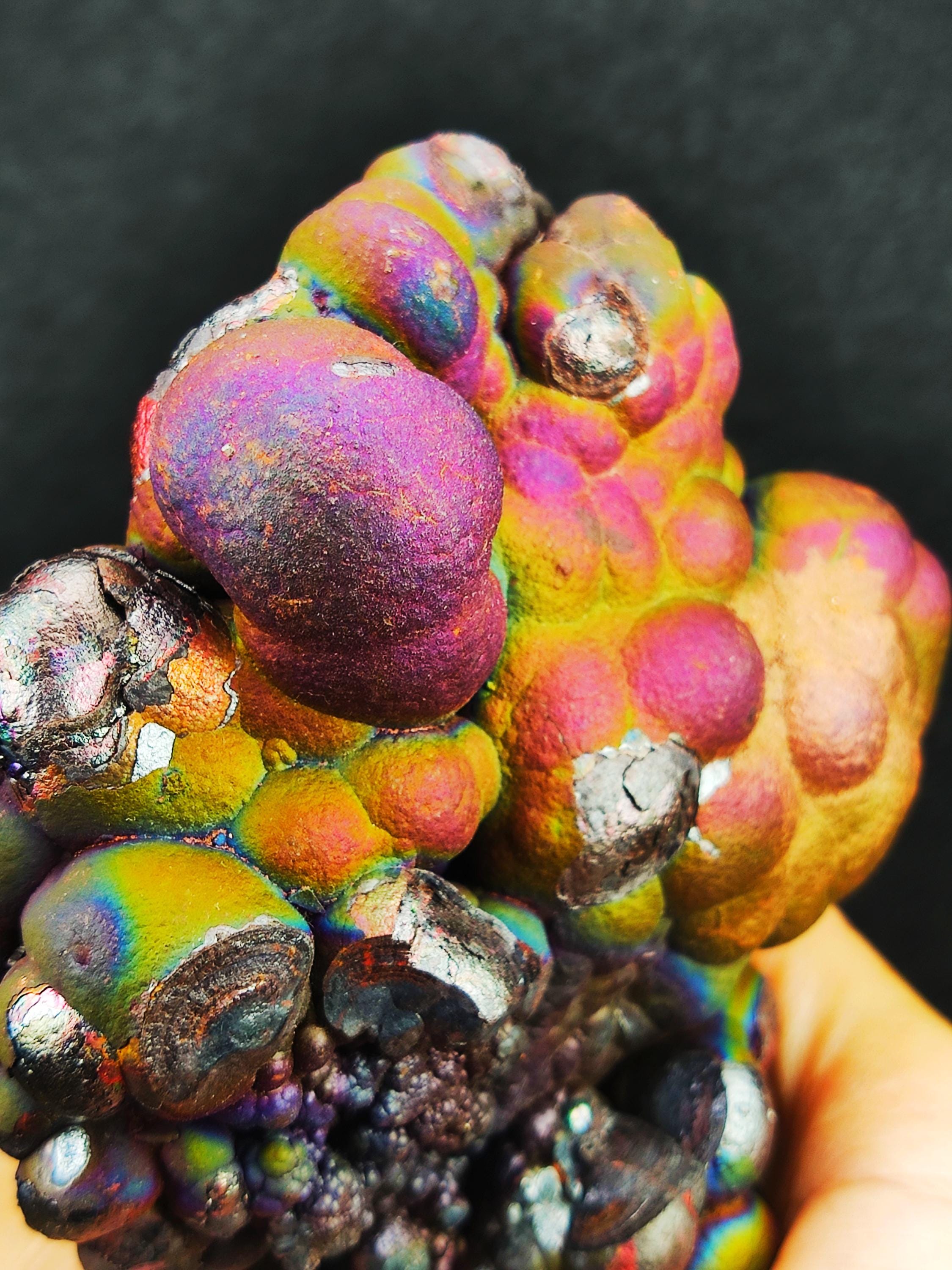Iridescent Goethite Turgite: Muzeum Grade Hematite Stone - Etsy