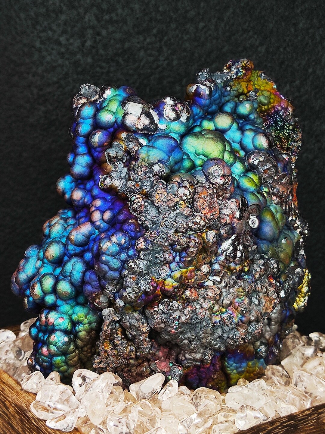 727g Collector Grade Top Premium Iridescent Goethite Turgite Rainbow - Etsy