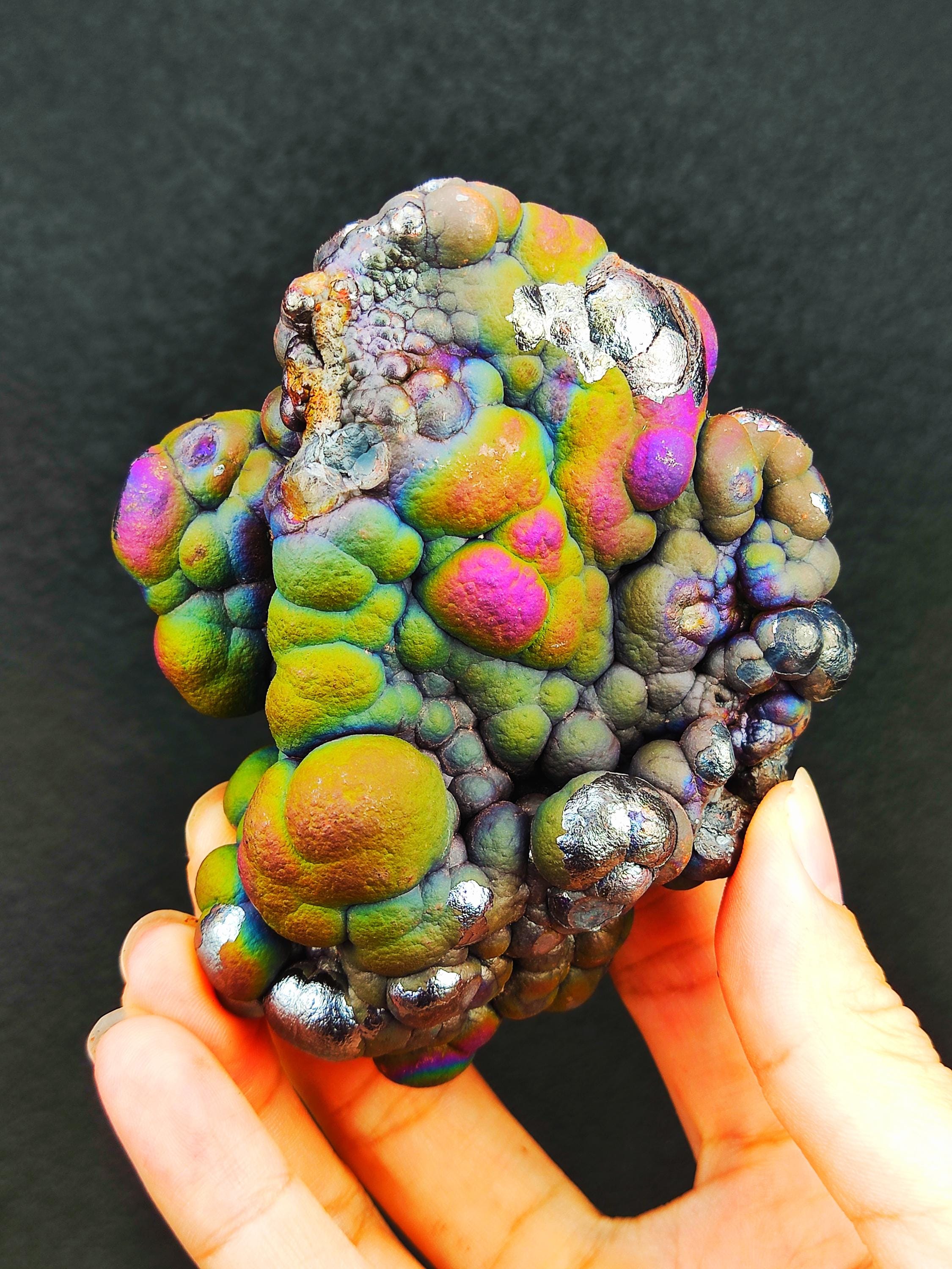 Iridescent Goethite Turgite: Muzeum Grade Hematite Stone - Etsy