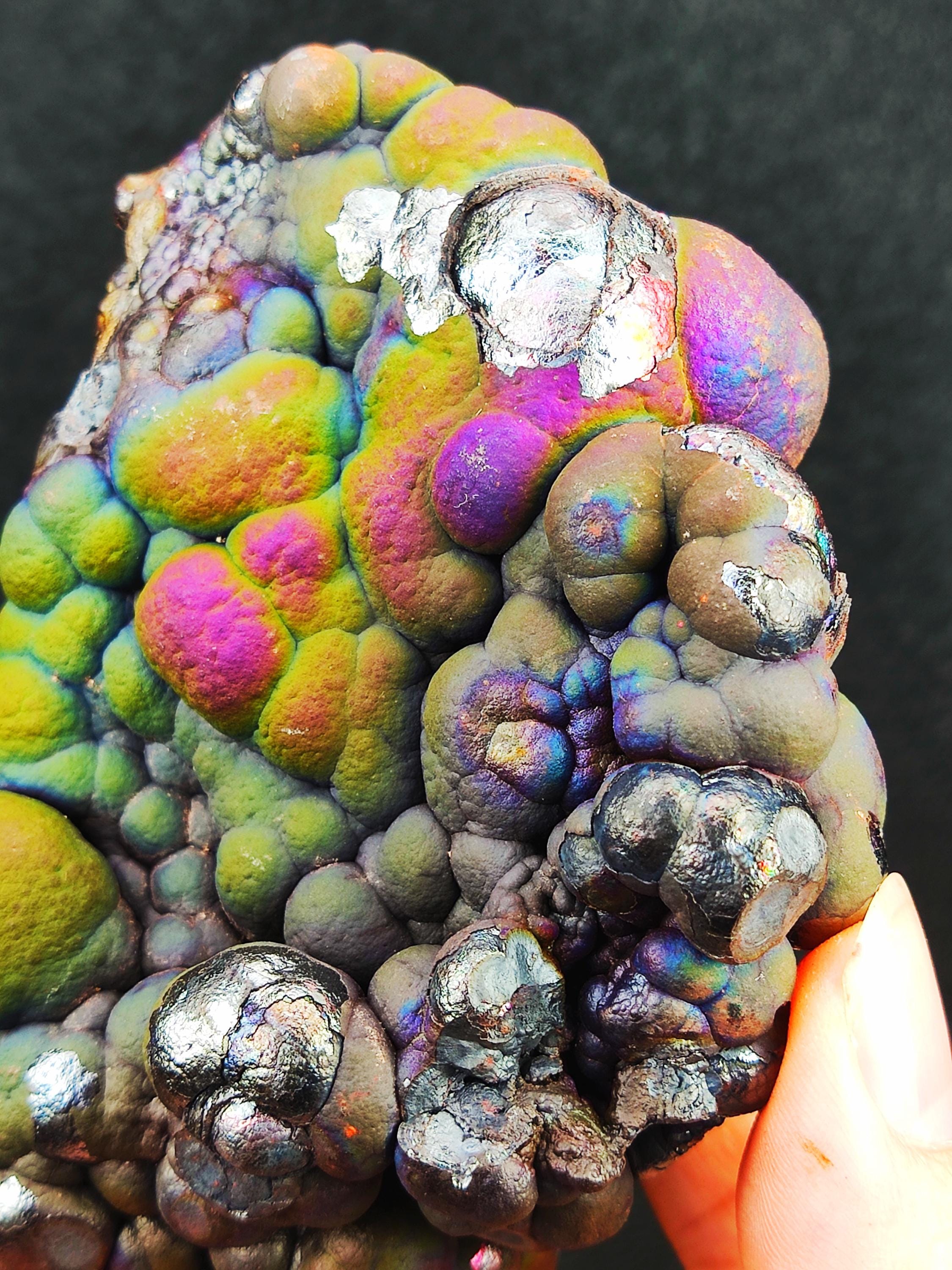Iridescent Goethite Turgite: Muzeum Grade Hematite Stone - Etsy