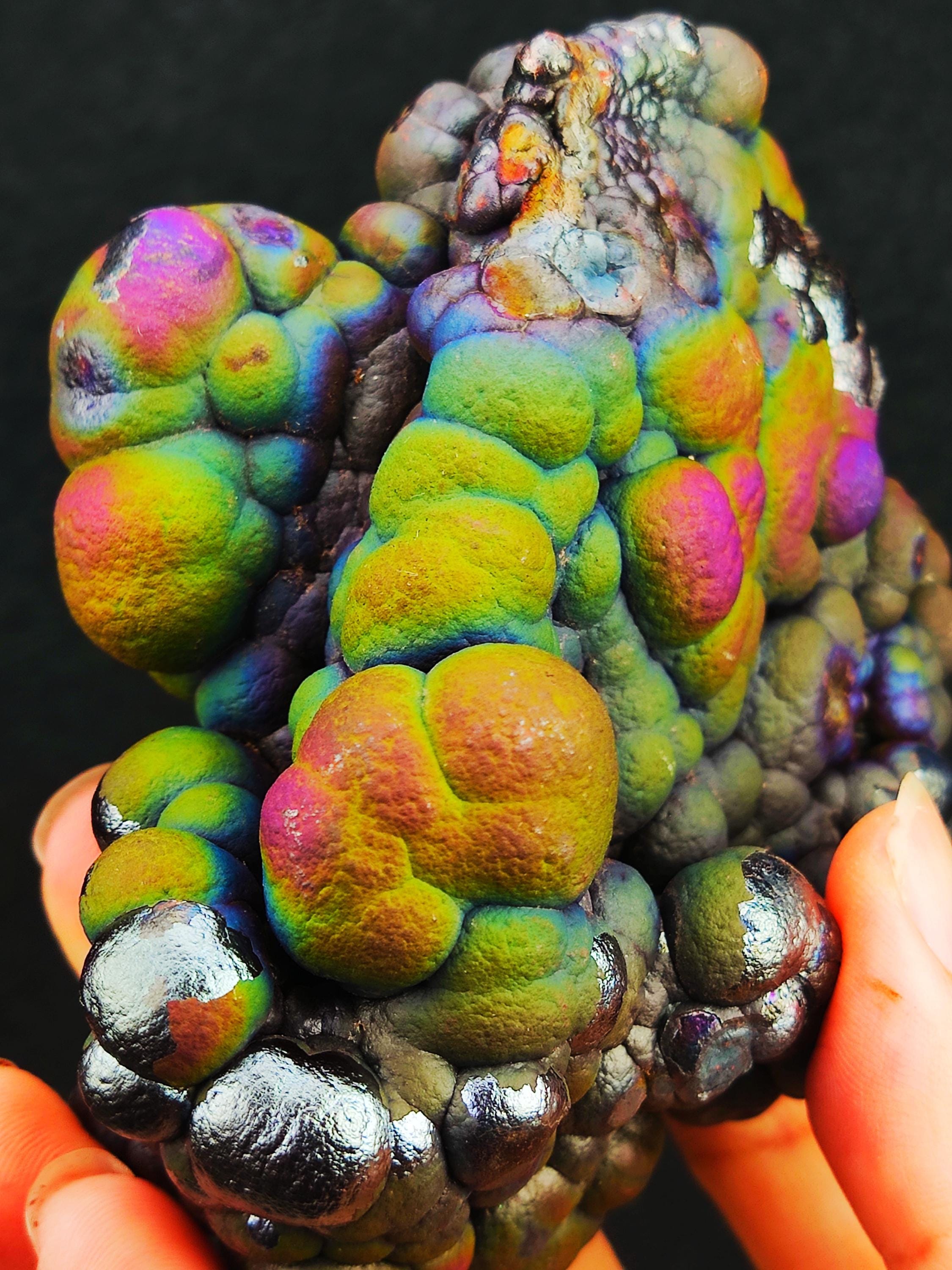 Iridescent Goethite Turgite: Muzeum Grade Hematite Stone - Etsy