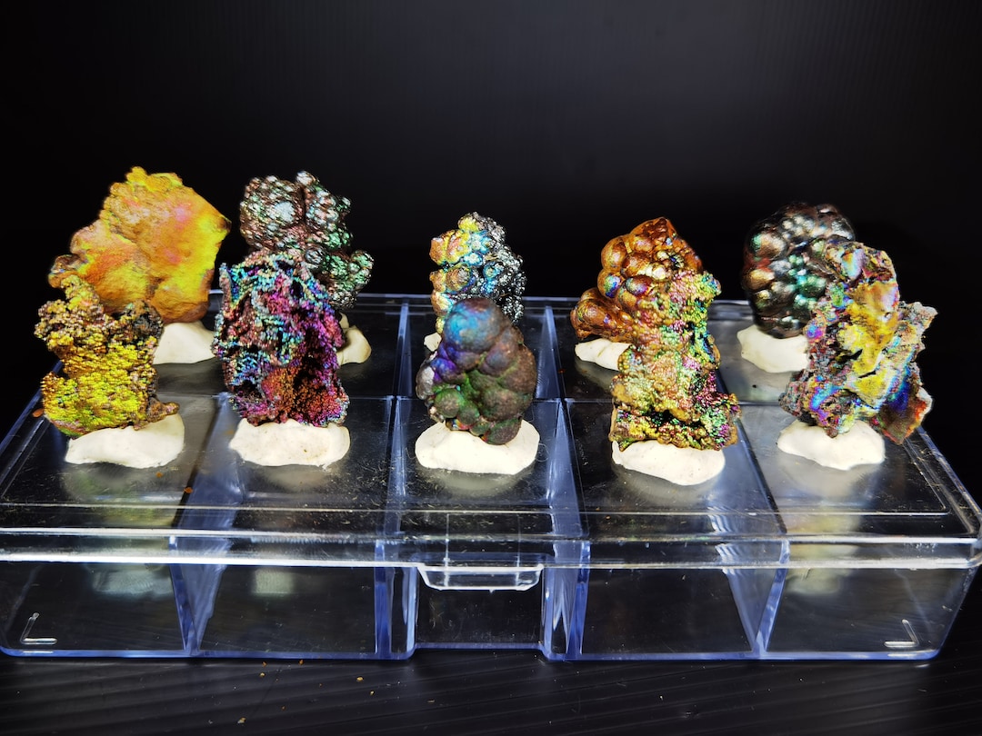 10pcs Top Premium Iridescent Goethite Turgite With Box - Etsy