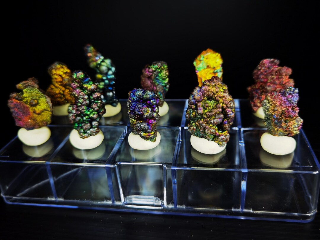 10pcs Top Premium Iridescent Goethite Turgite With Box - Etsy