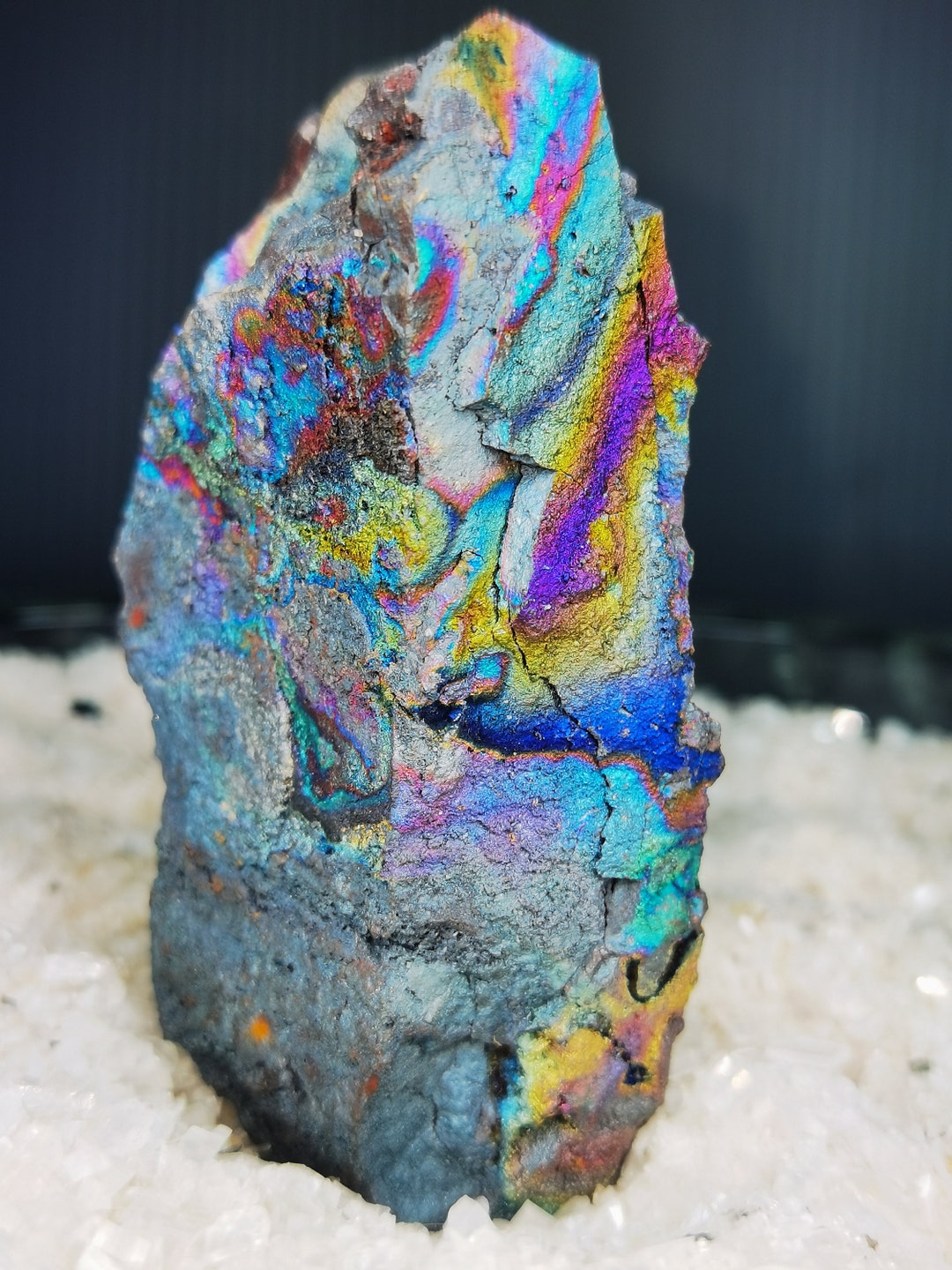 Iridescent Goethite Turgite: Rainbow Hematite Mystery Stone (97g) - Etsy