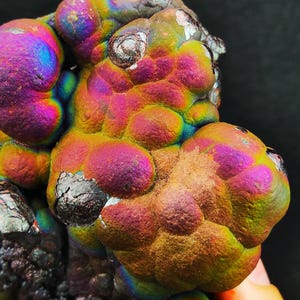 Iridescent Goethite Turgite: Muzeum Grade Hematite Stone - Etsy