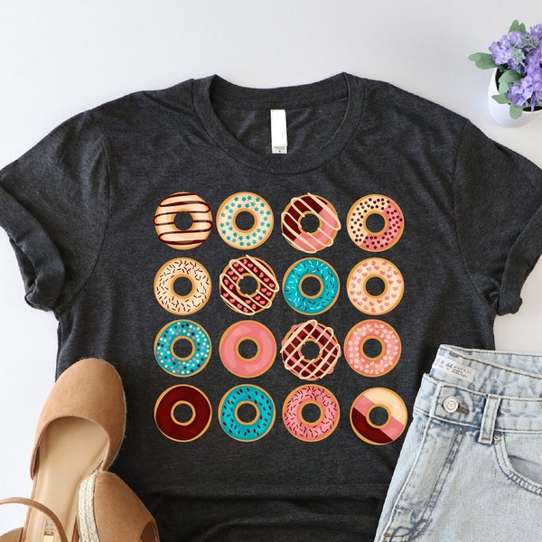 Donut Shirt - Etsy