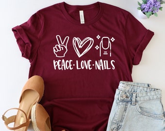 Funny Nail Tech Shirt - Etsy