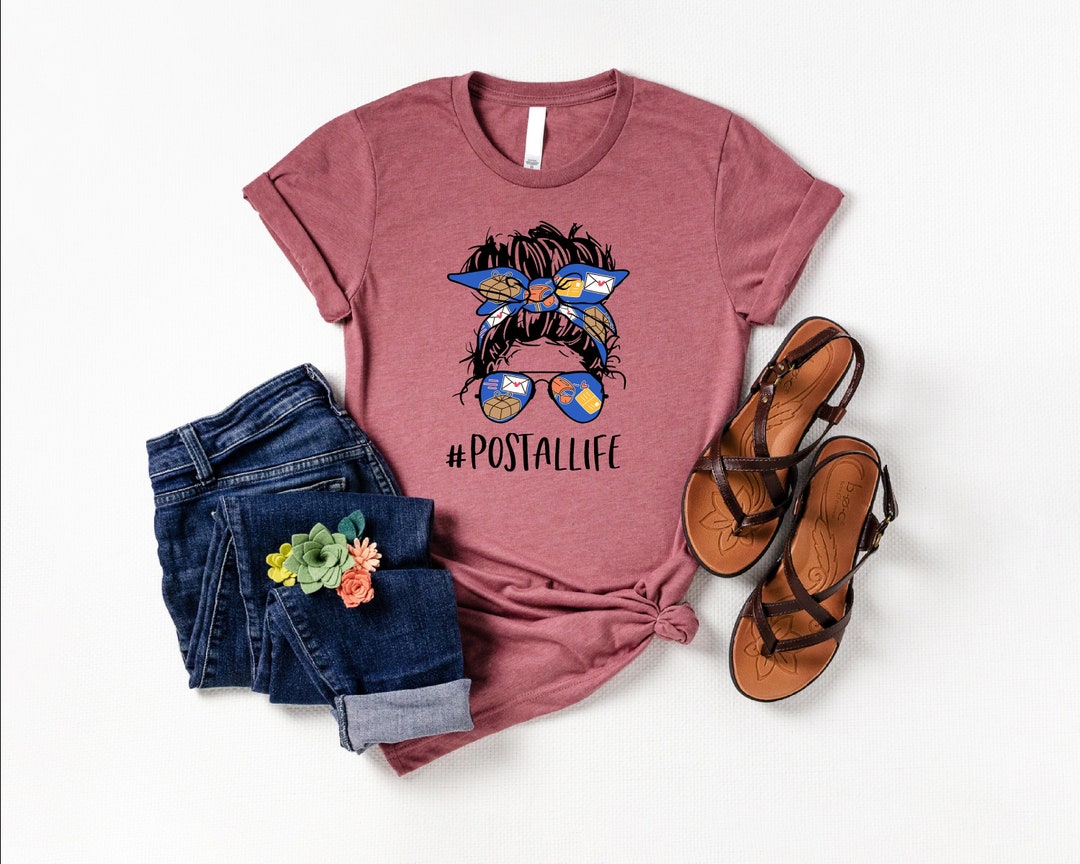 Postal Life Shirt, Postal Worker Shirt, Delivery Service Shirt, Funny ...