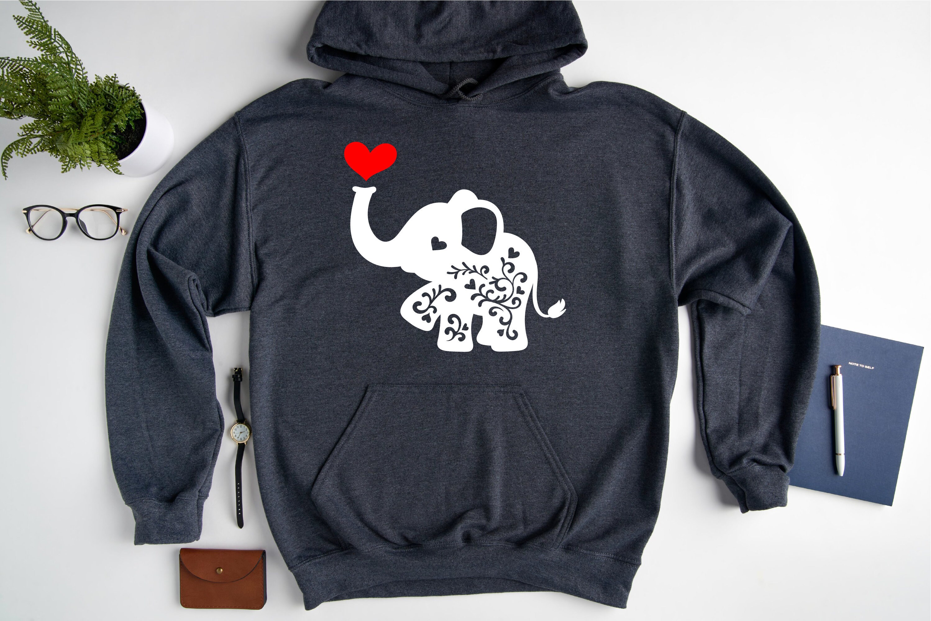 Floral elephant hoodie Elephant hoodie Zoo hoodie Elephant - Etsy Nederland