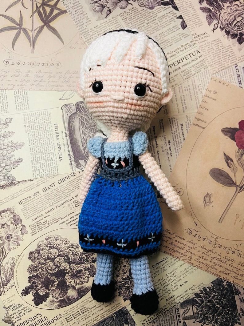 Princess Elsa Crochet-final Product - Etsy