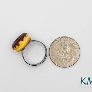 Chocolate Donut Ring - Etsy