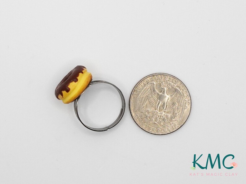 Chocolate Donut Ring - Etsy