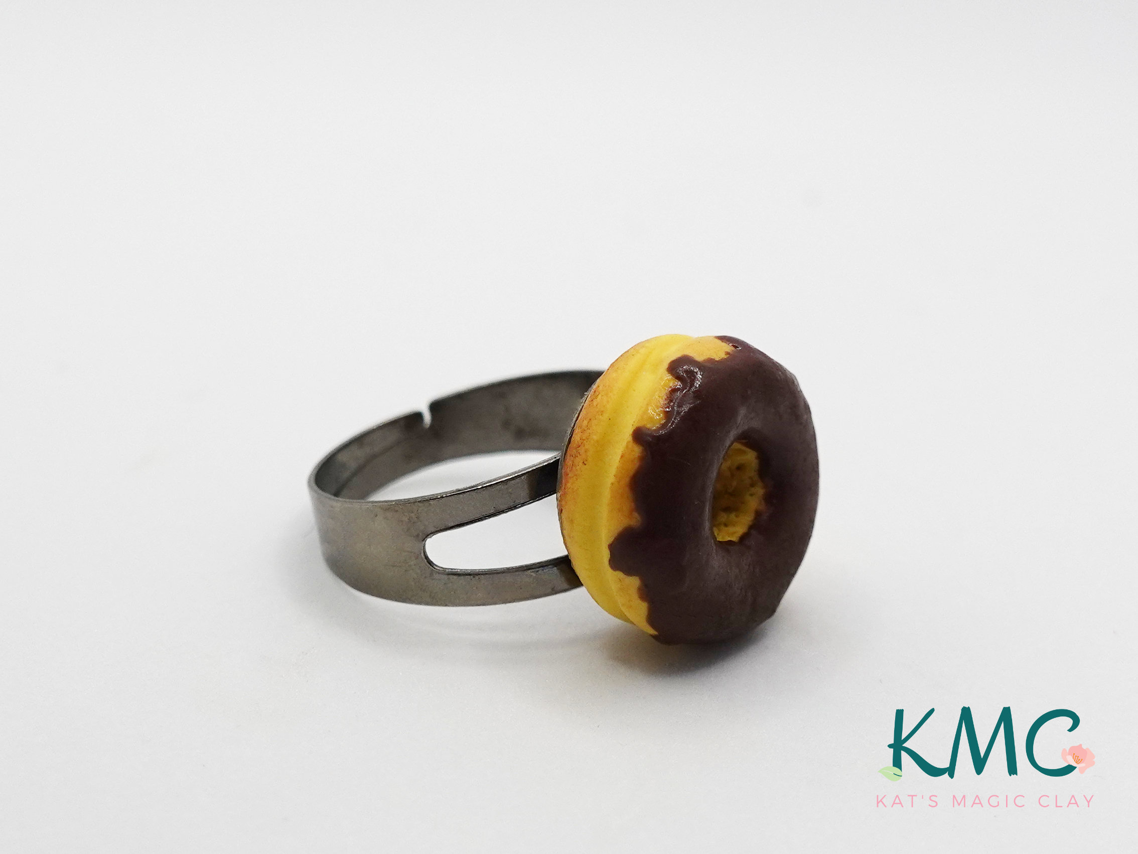 Chocolate Donut Ring - Etsy
