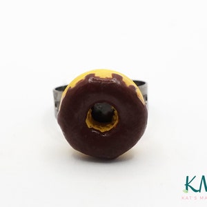 Chocolate Donut Ring - Etsy
