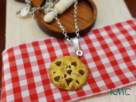 Chocolate Chip Cookie Charm | Etsy