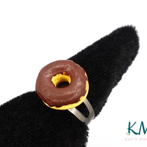 Chocolate Donut Ring - Etsy